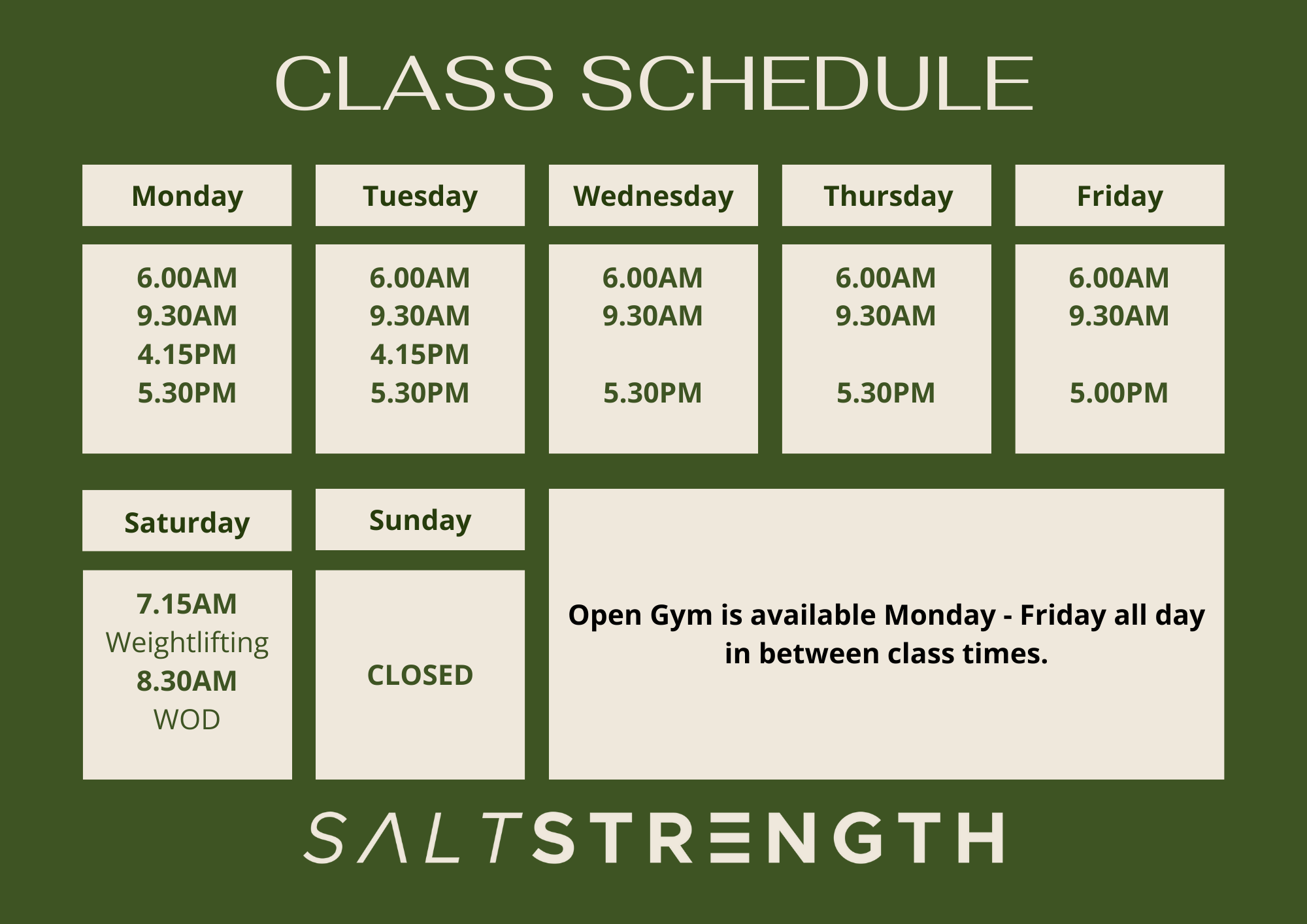 Appointments 2 — Salt Strength