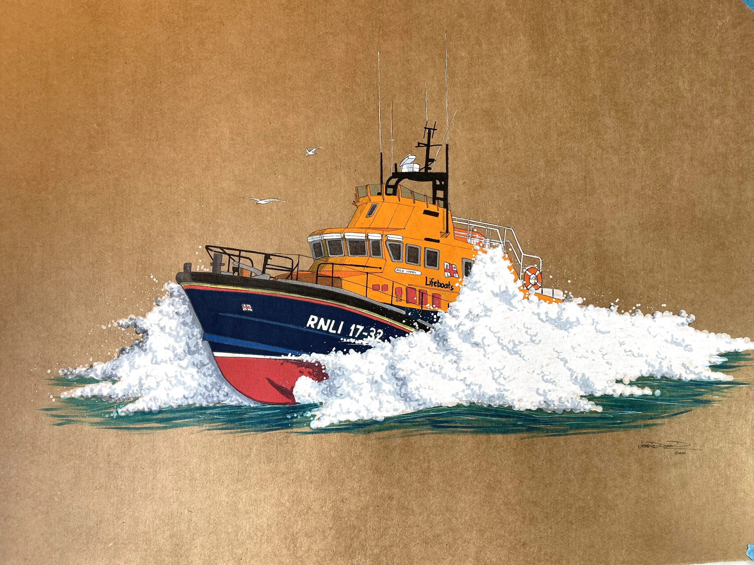 Lifeboats — The Yacht Artist