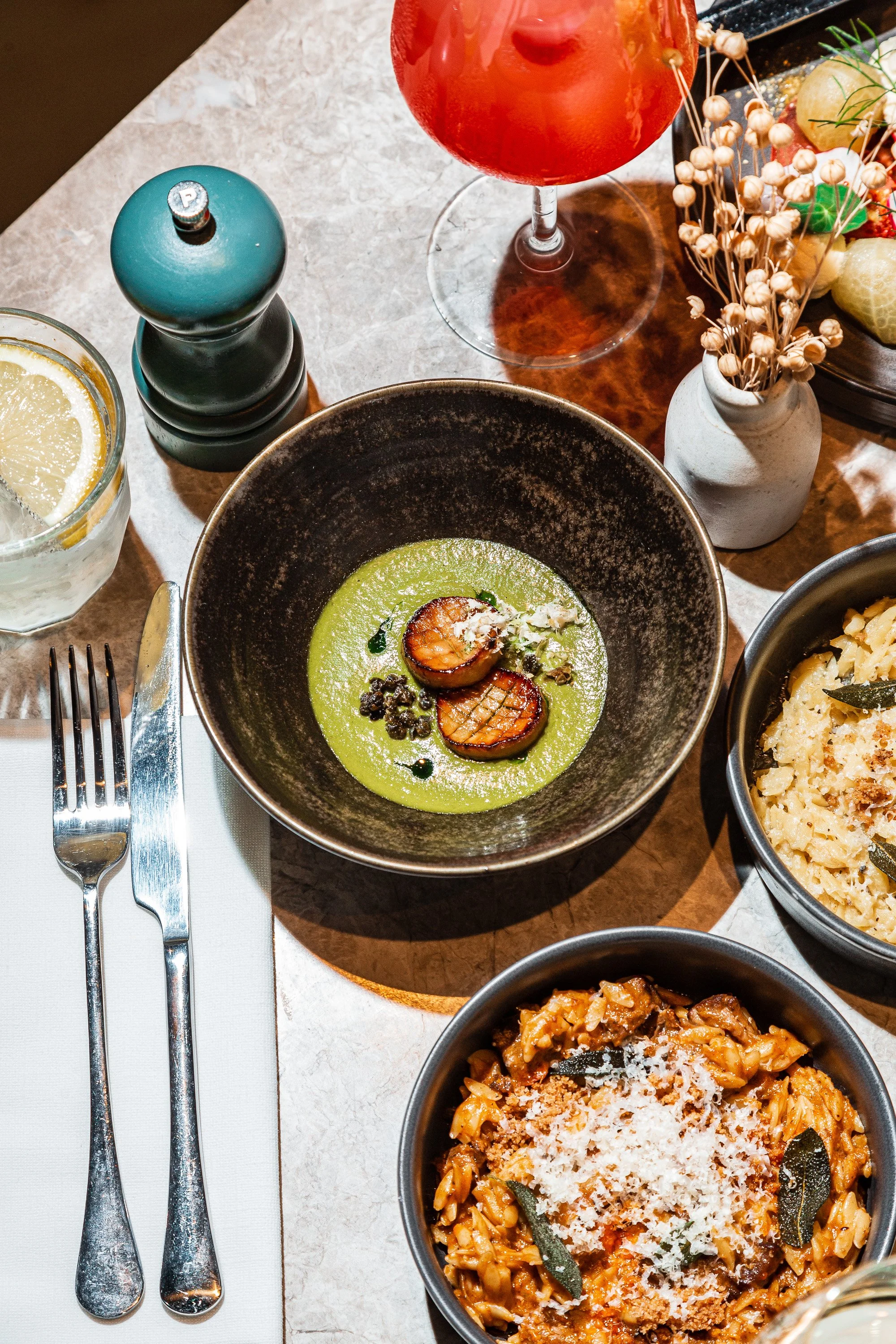 Menu — Fearns Leeds Dock