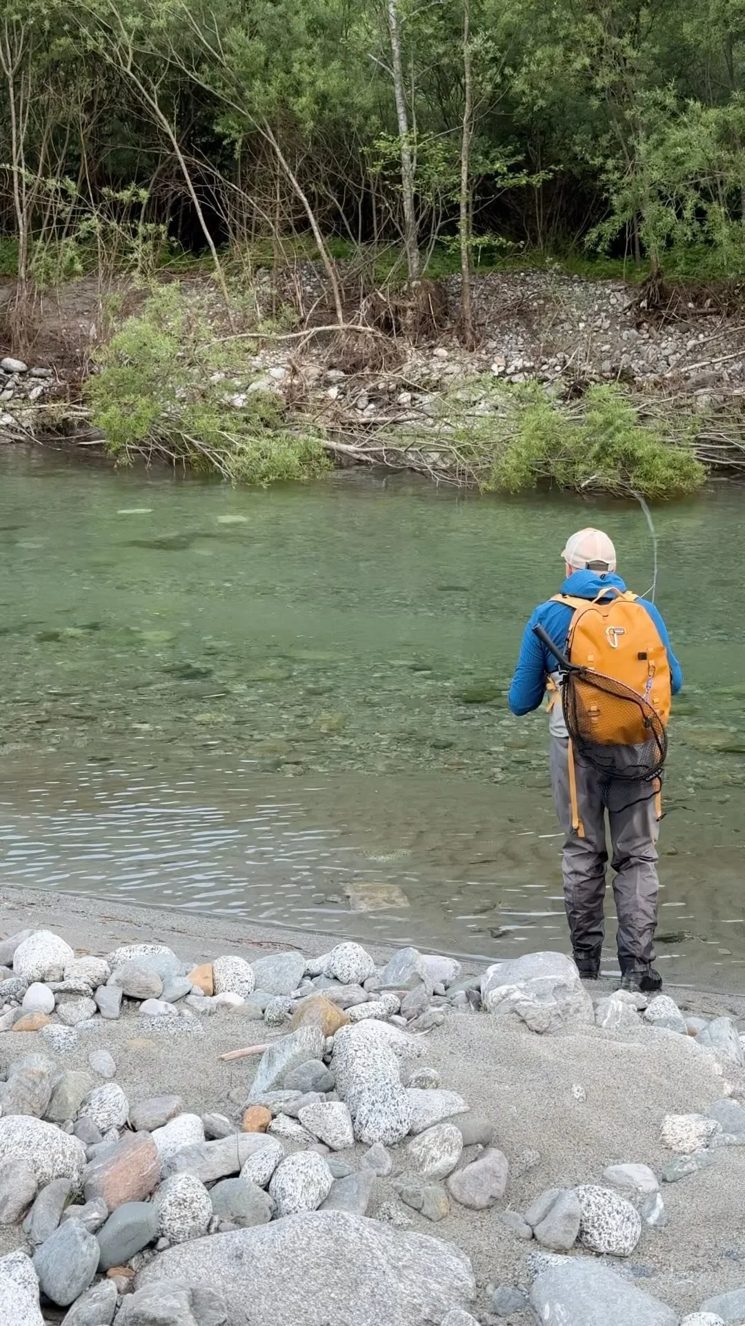 Fishing in the Dolomites