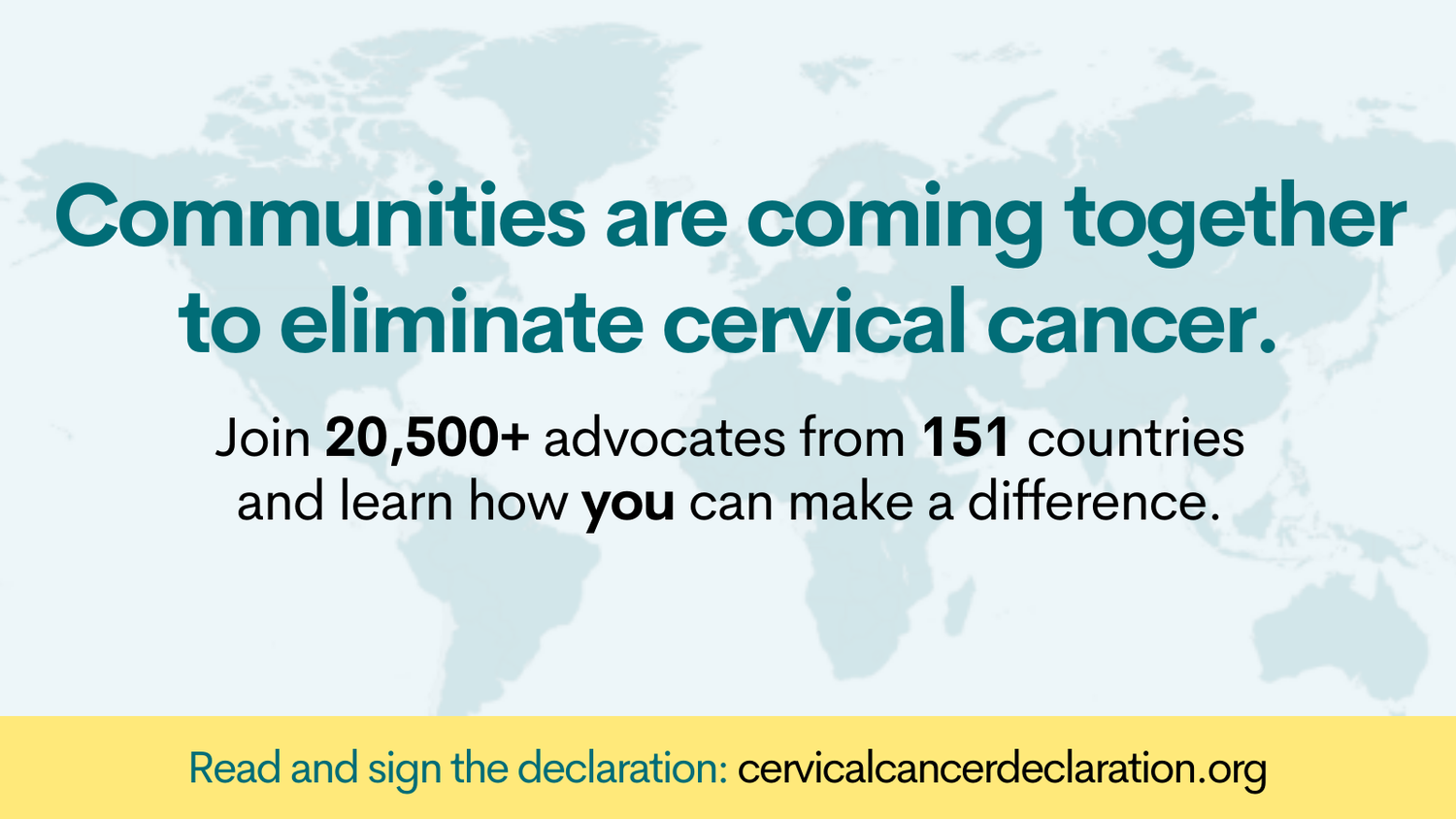 Toolkit — Declaration on Cervical Cancer Elimination