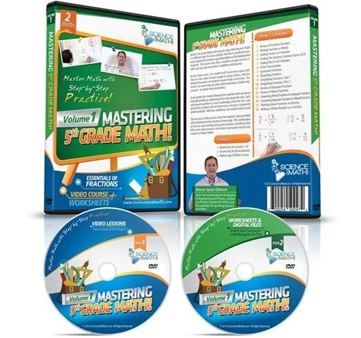 Mastering 5th Grade Math Volume 1 Essentials of Fractions ~ Review ...
