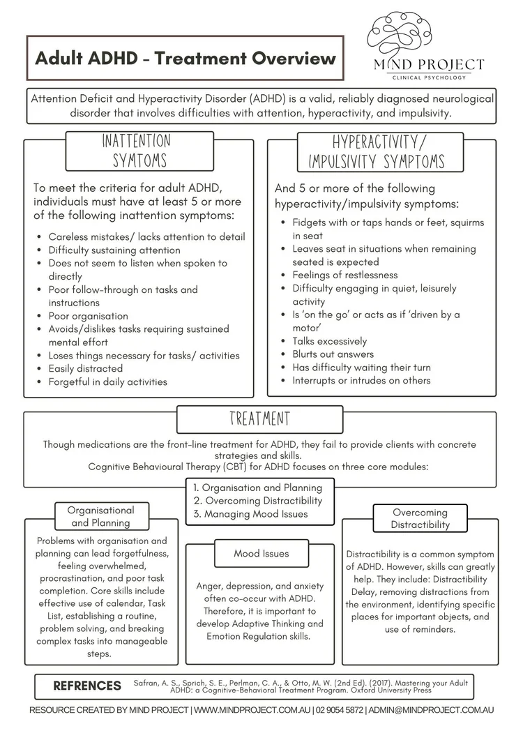 Free ADHD Worksheets | Focus, Organisation & Self-Regulation Tools ...