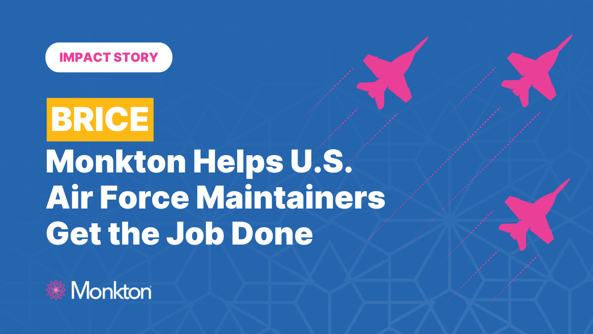 Monkton Helps U.S. Air Force Maintainers Streamline Workflows on Their ...