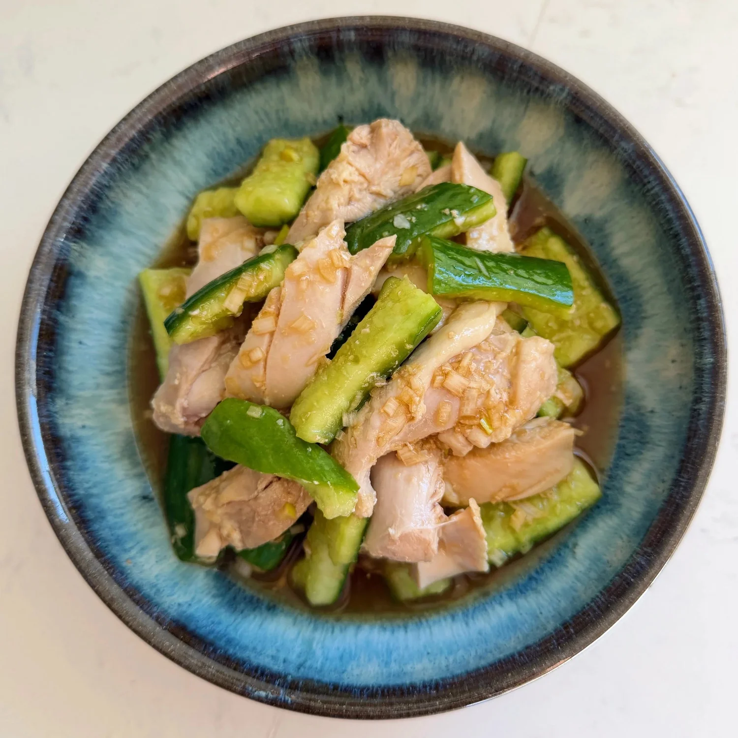Japanese Cucumber Chicken Salad (Easy 20-Minute Recipe) — Okawari by ...