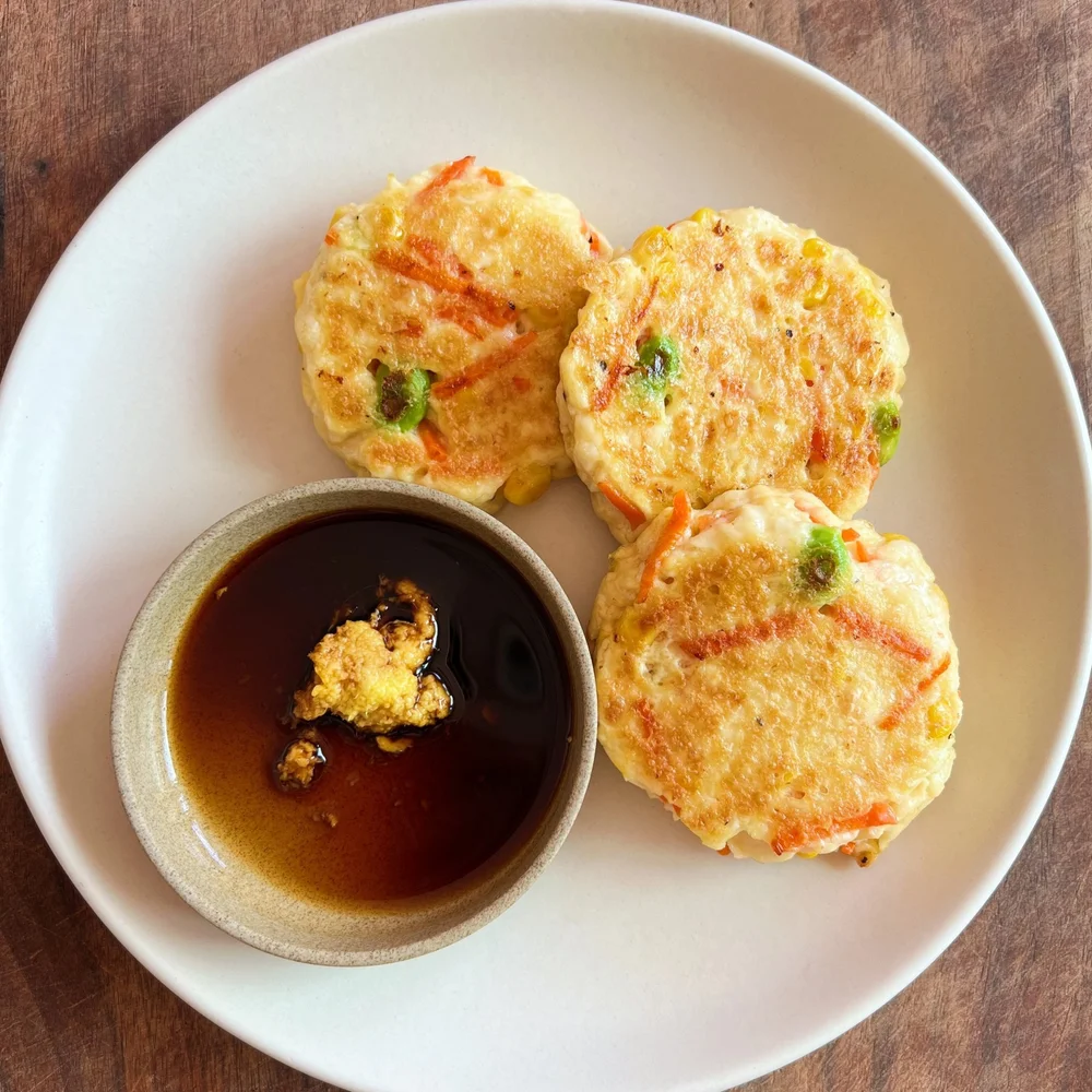 Tri-Color Tofu-Burg Patties (Japanese Tofu Hamburger Recipe) — Okawari ...