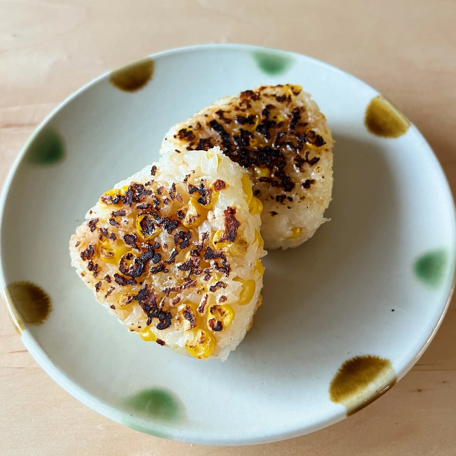 Grilled Corn Cheese Onigiri — Okawari by Azusa - easy and simple ...