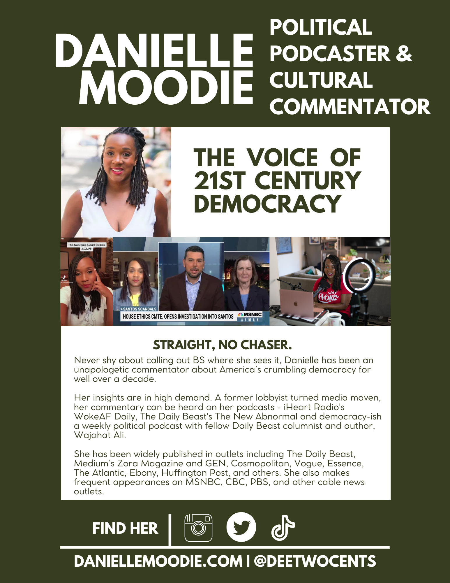 Press Kit — Danielle Moodie