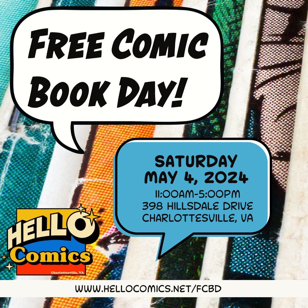 in-store events, book signings, author appearances, etc — Hello Comics