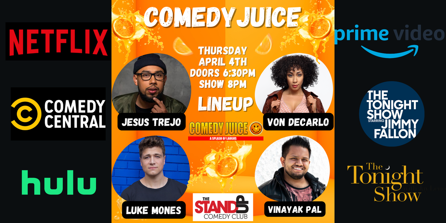 Upcoming Shows — Comedy Juice