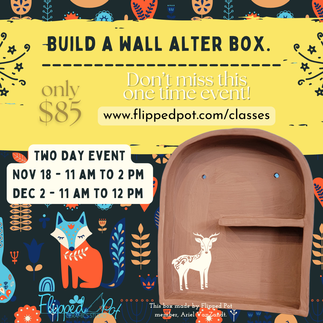 Flipped Pot Ceramics Studio - Pottery Classes and Member Studio