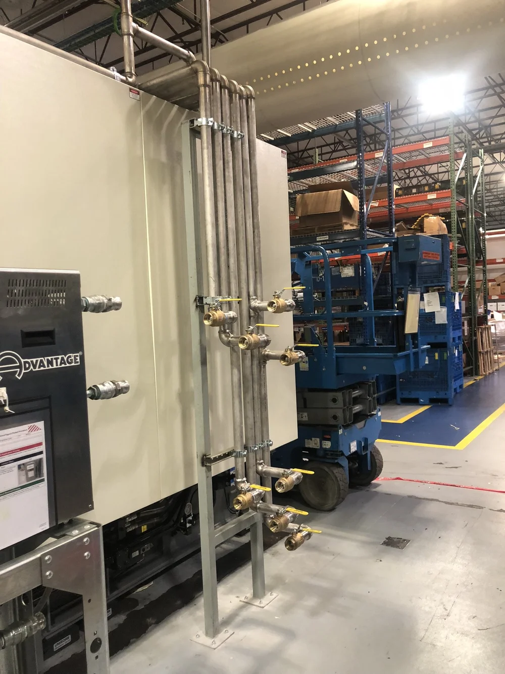 Stainless Press Piping — Lance Welding and Fabrication