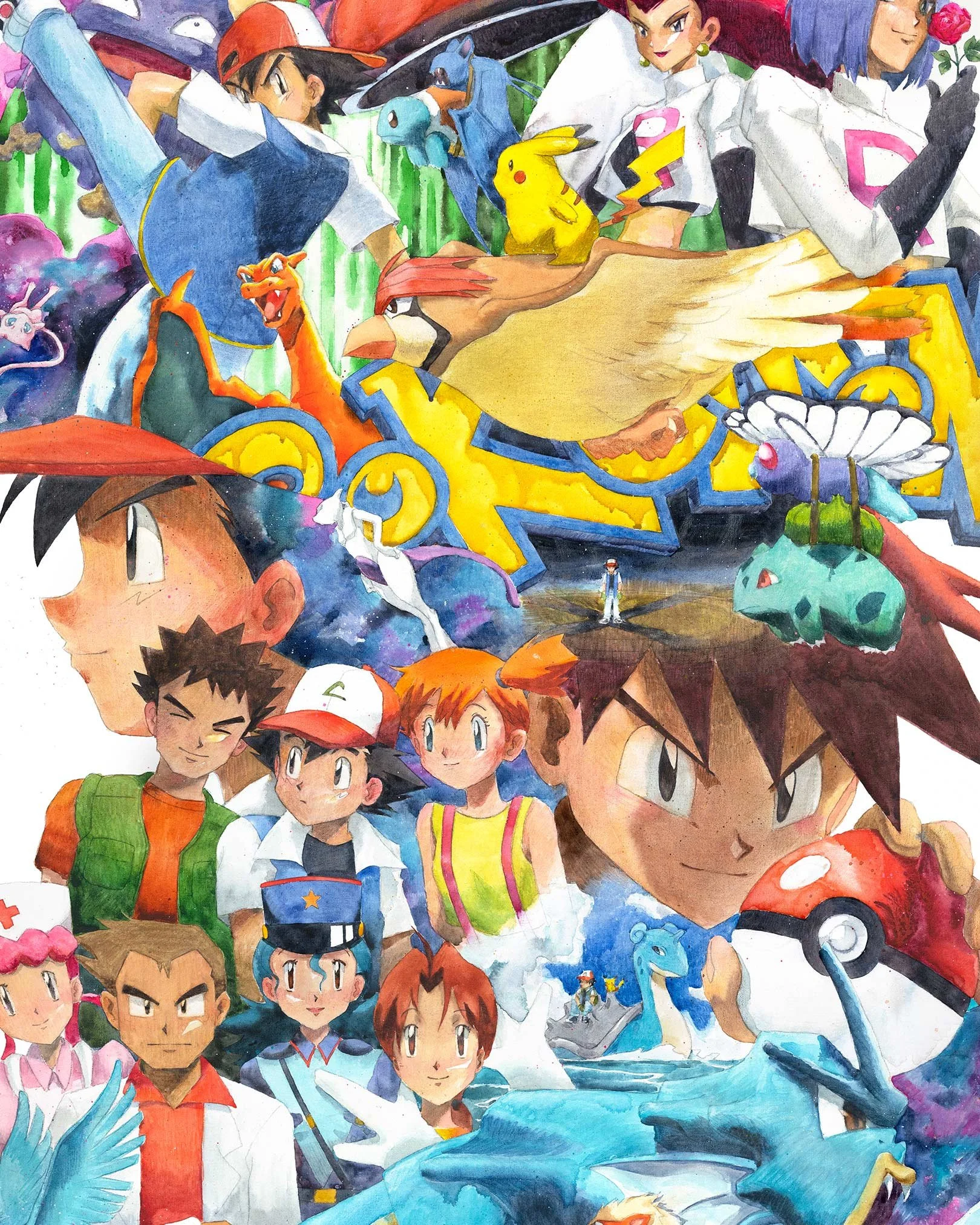 Geoff Pascual | Watercolor Anime Artist