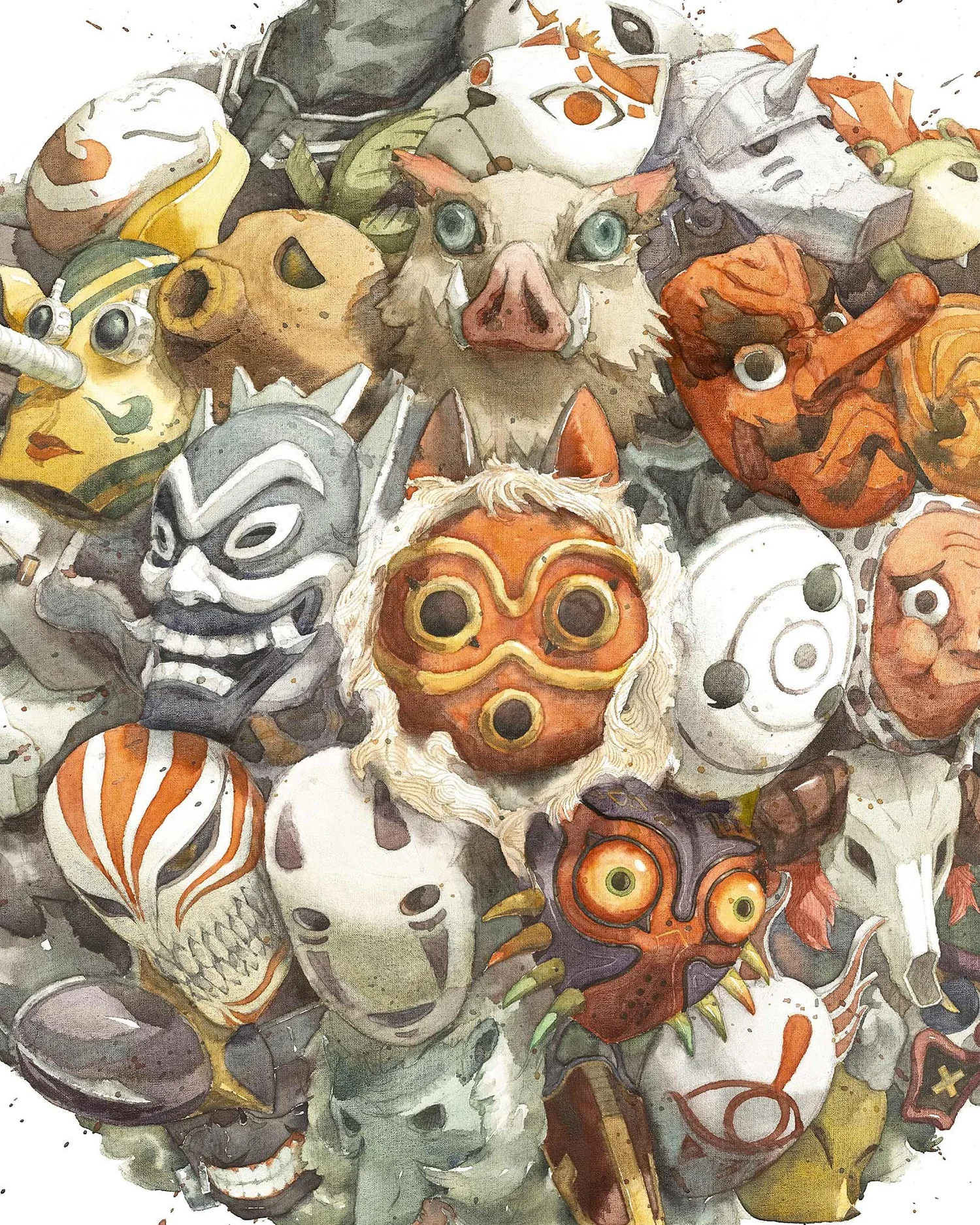 Portfolio | Watercolor Anime Art — Geoff Pascual | Watercolor Anime Artist