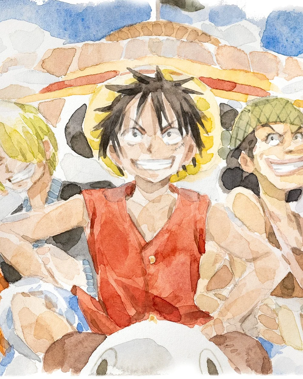 Geoff Pascual | Watercolor Anime Artist