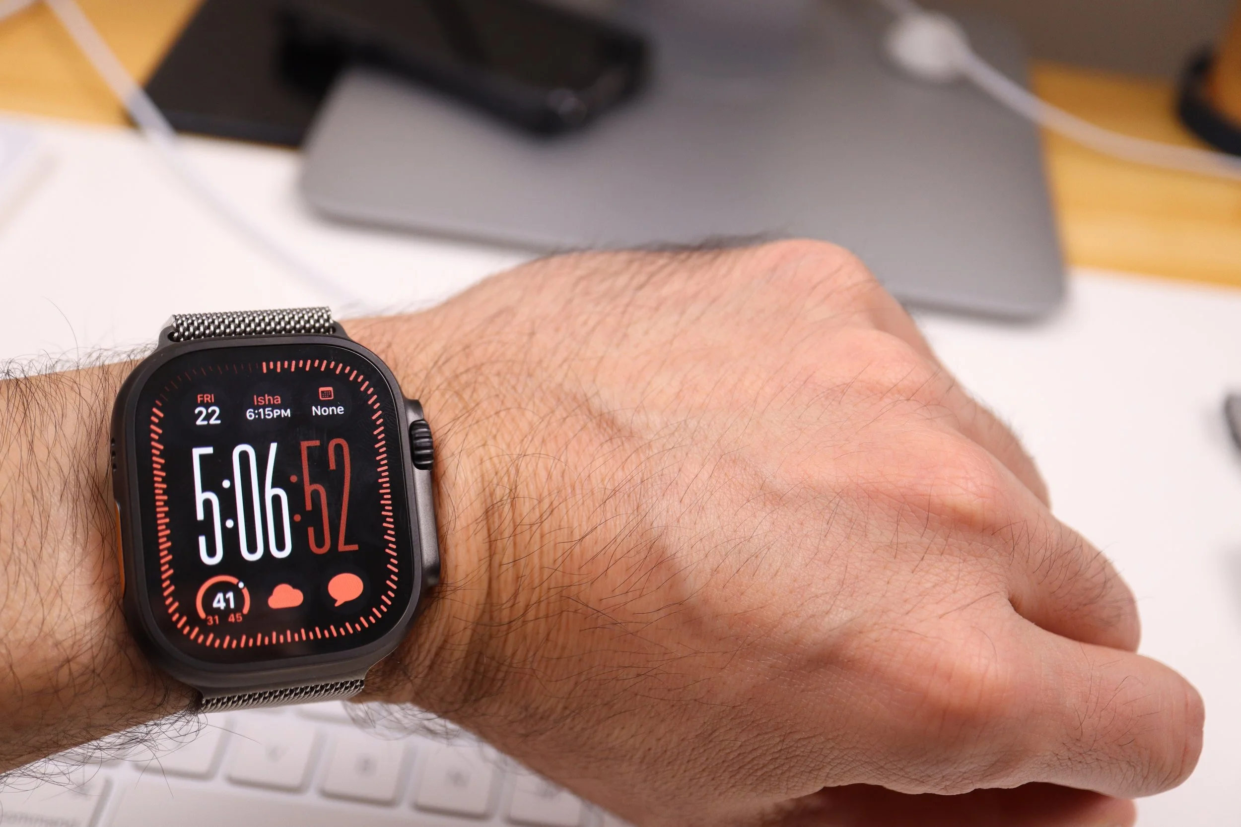 Apple Watch Ultra 2 with all 4 Milanese Loops - Ultimate Comparison ...