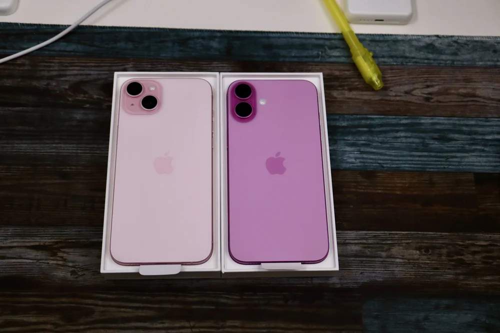 Which pink iPhone is right for you? iPhone 15 vs iPhone 16. — Fahad X