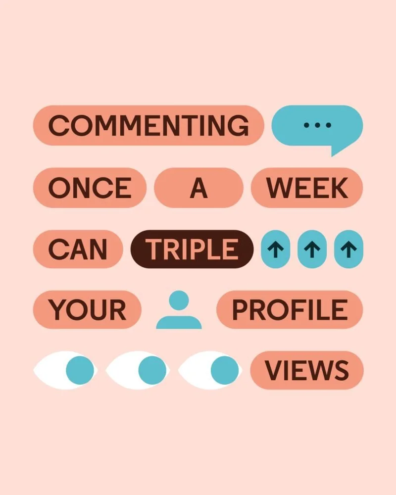 LinkedIn Shares Commenting Can Triple Profile Views — Lindsey Gamble