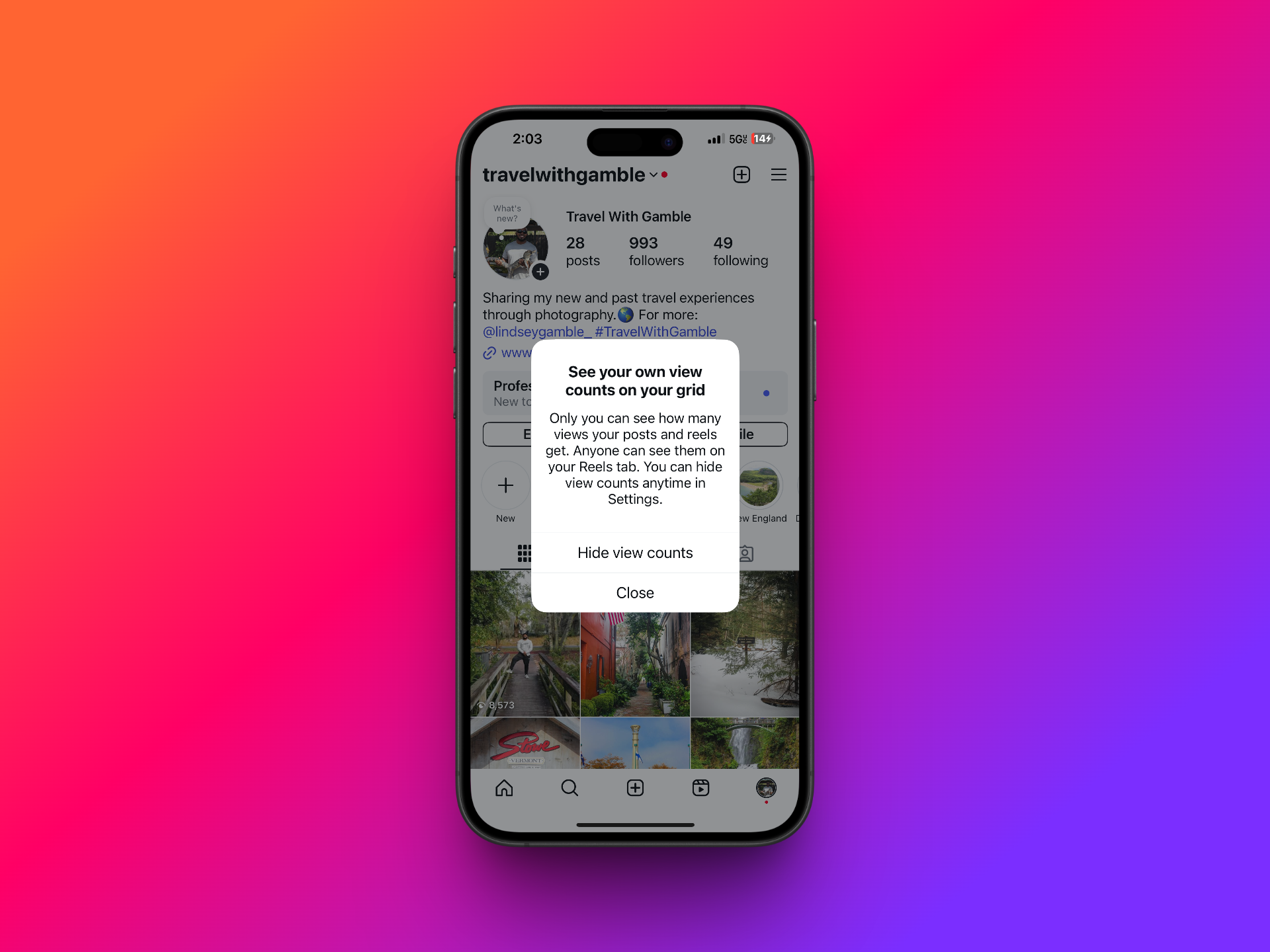 Instagram Expands View Counts for Posts and Reels on the Grid — Lindsey ...