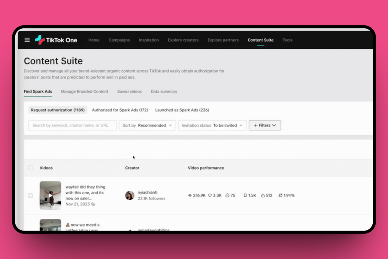 TikTok One Content Suite: Centralized Hub for UGC & Brand Ad Boosting ...