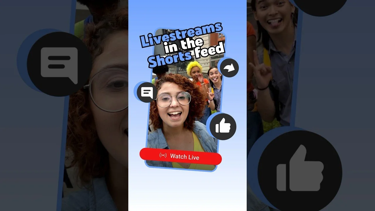 YouTube Now Displays Live Streams in Shorts Feeds — Lindsey Gamble