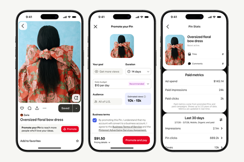 interest Introduces Promote a Pin to Help Creators and Small Businesses ...