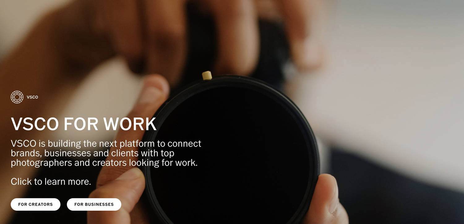 VSCO Announces VSCO For Work To Connect Brands With Photographers and ...