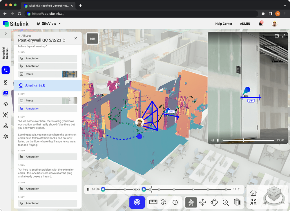 Collaboration for Commercial Construction App — Sitelink