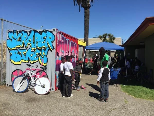 OAKLAND SCRAPER BIKE LIBRARY — DESIGN DRAW BUILD