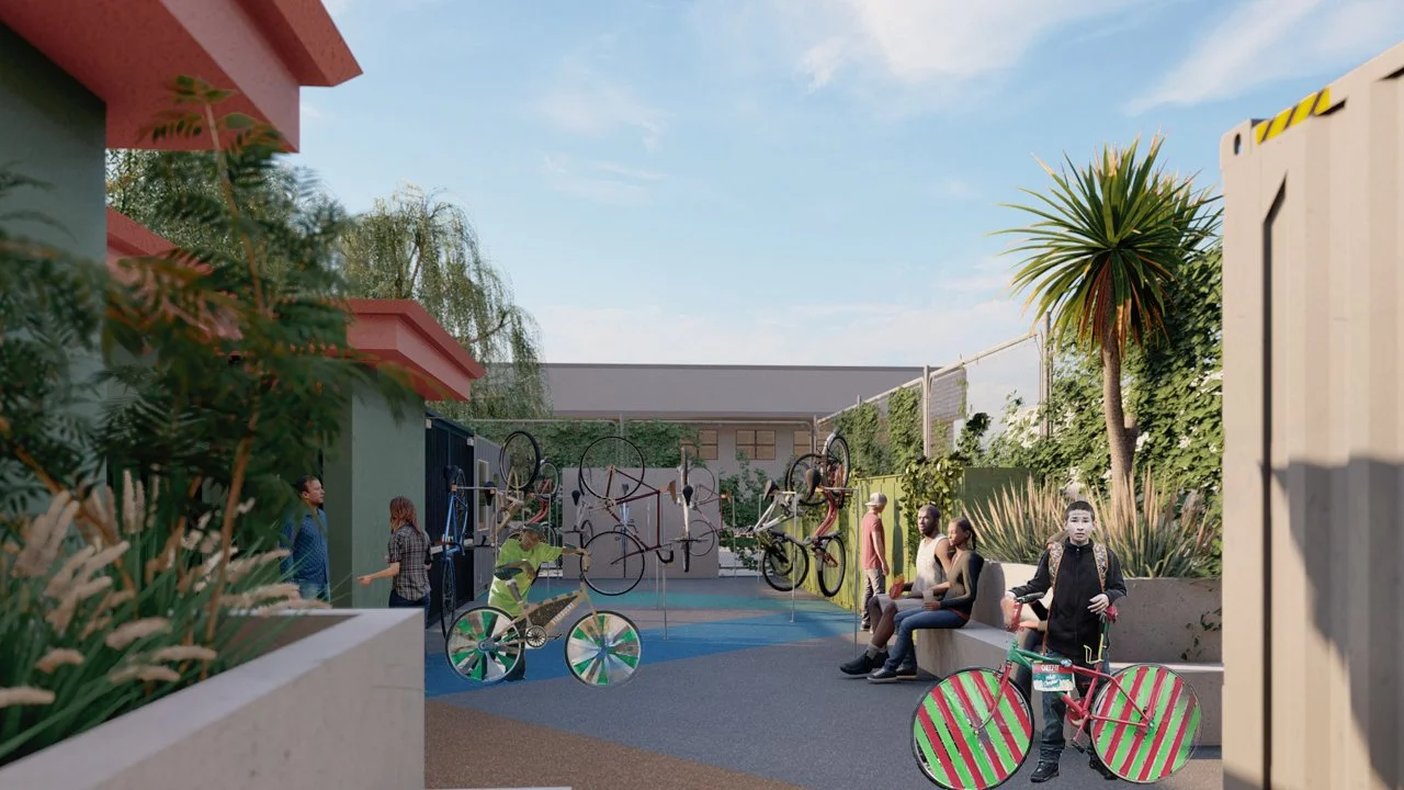 SCRAPER BIKE LIBRARY — Design Draw Build – Architects & Builders
