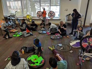 OAKLAND SCRAPER BIKE LIBRARY — DESIGN DRAW BUILD