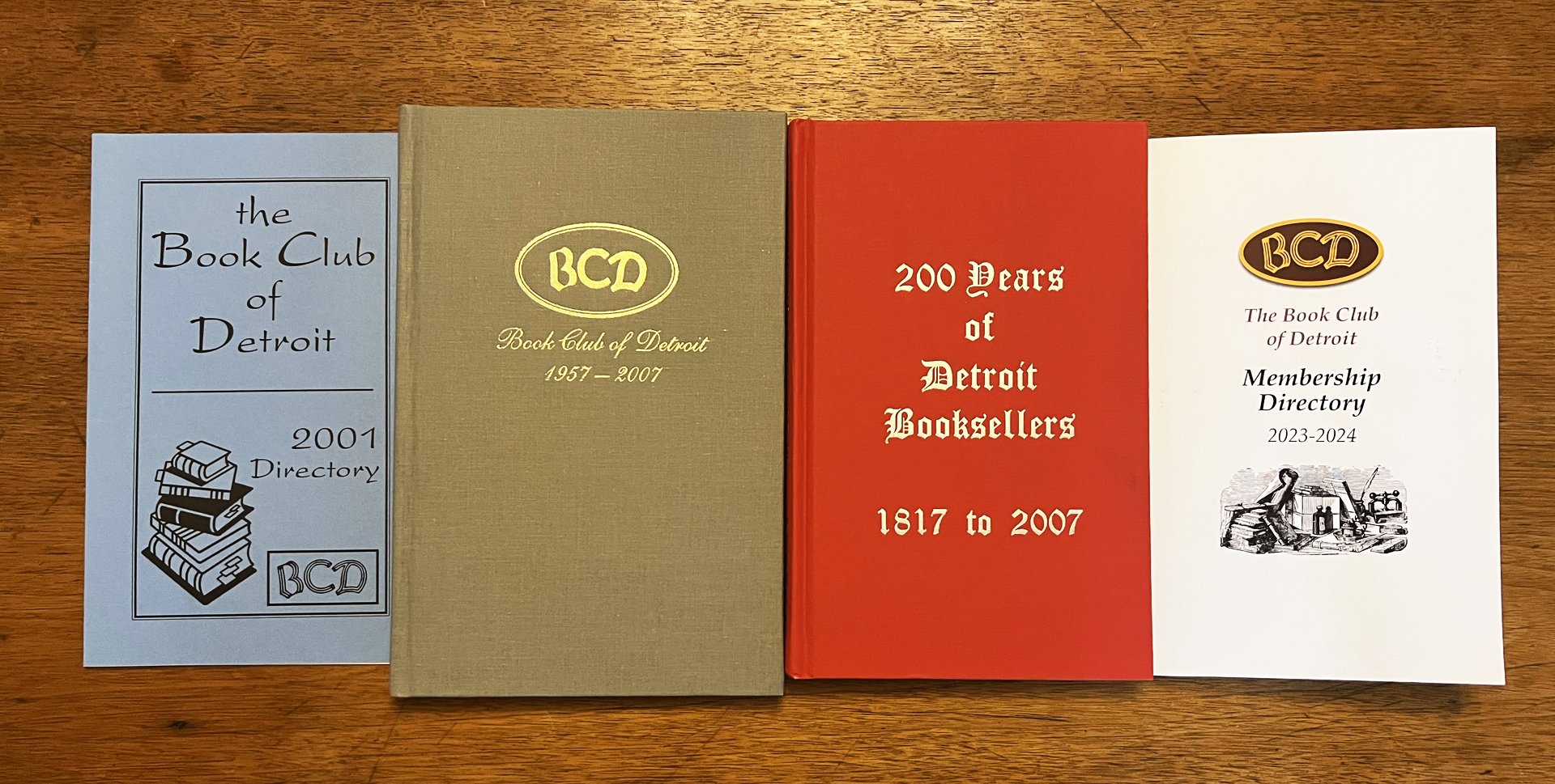 History — Book Club of Detroit