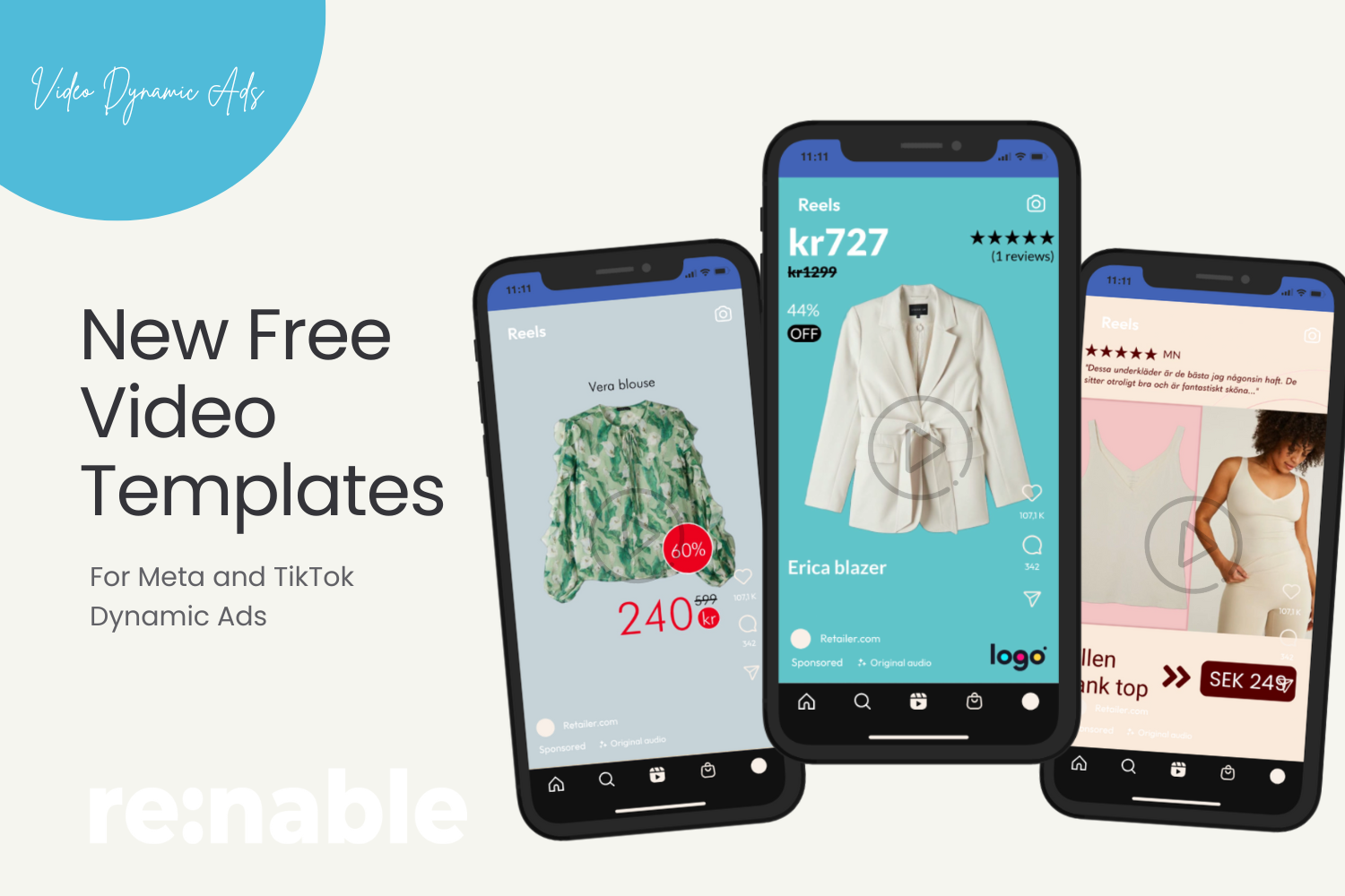 New Free Video Templates for Meta Now Available! | Renable