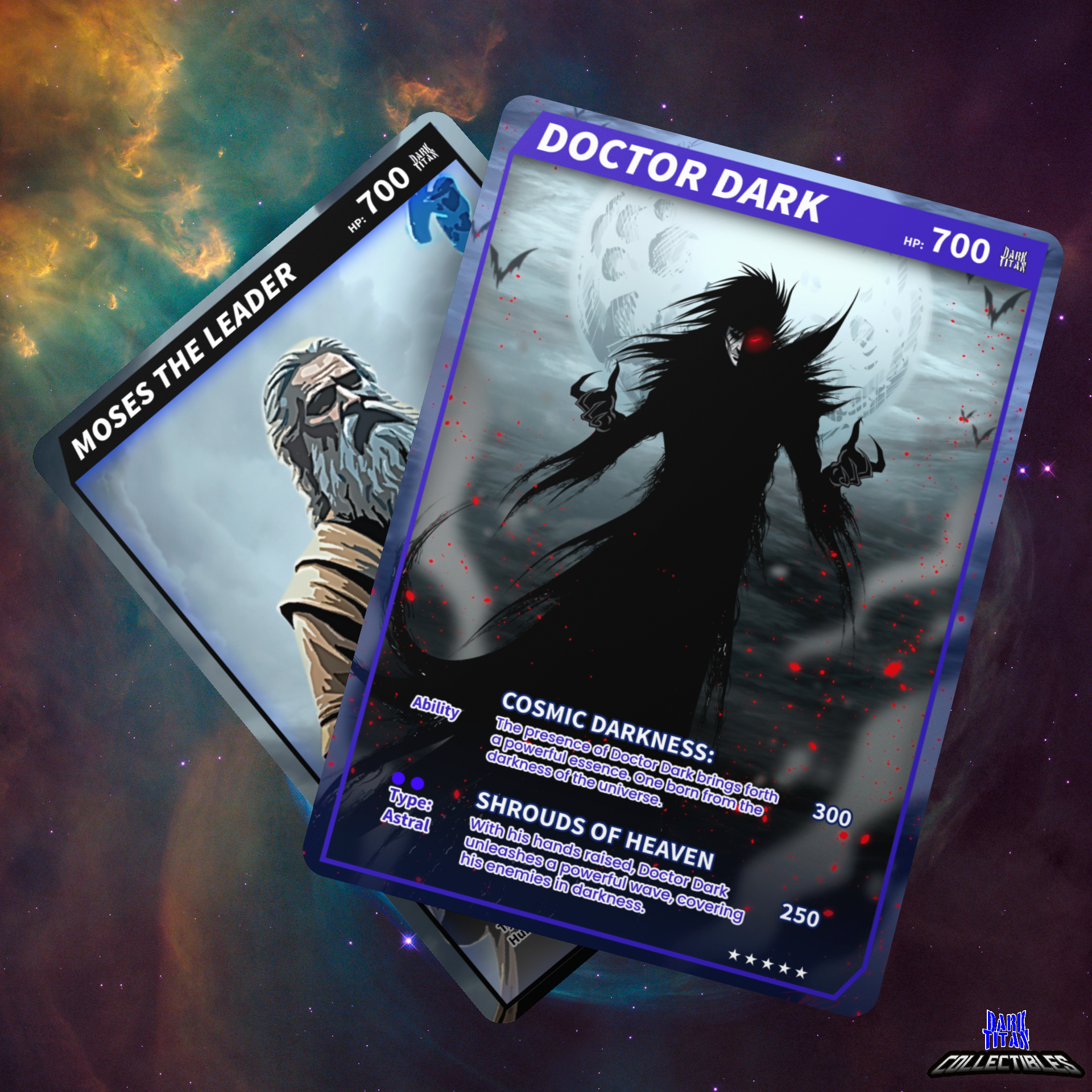 Dark Titan: The Universe of Realms Trading Cards In The Works — The ...