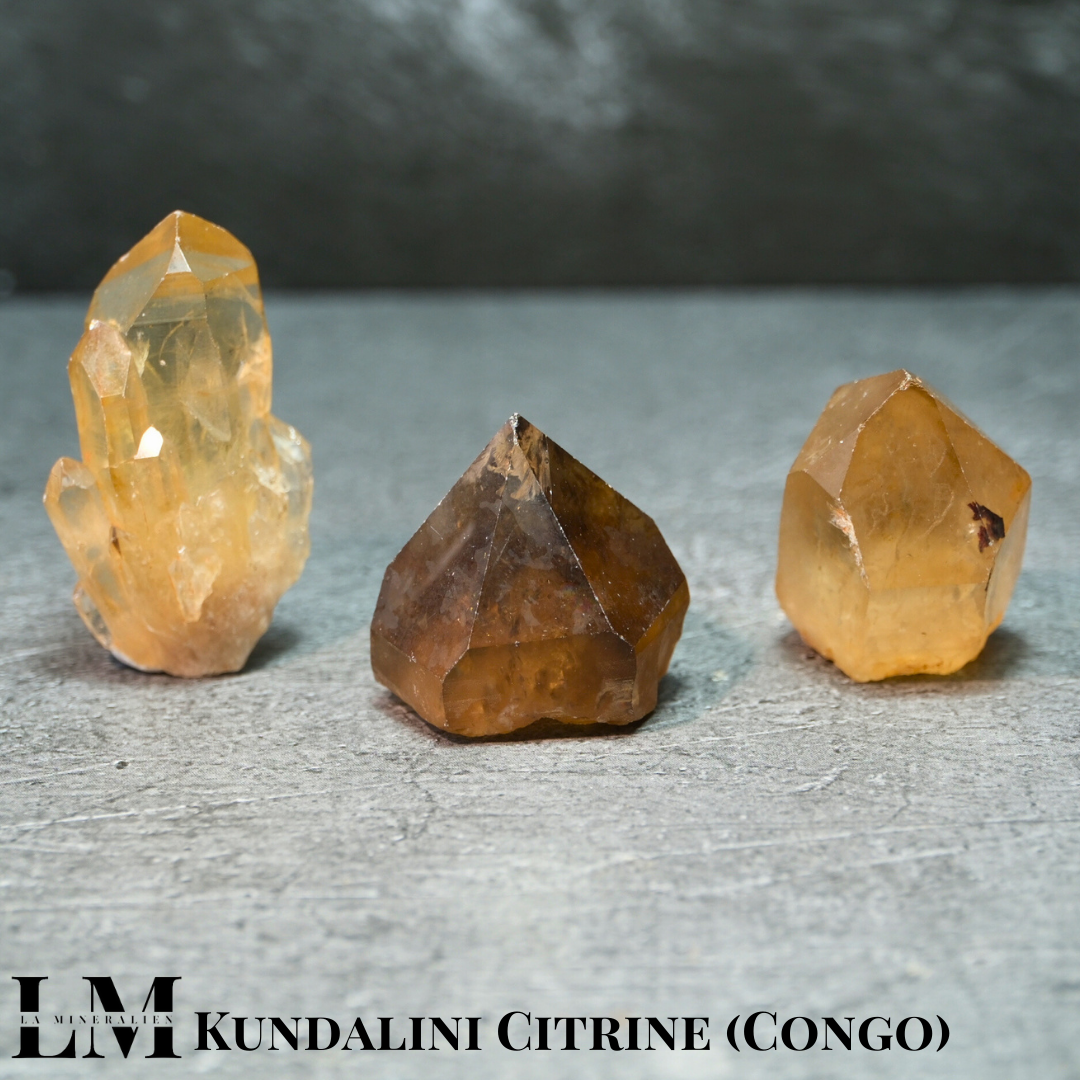 Kundalini Citrine (Democratic Republic of Congo) — La Mineralien