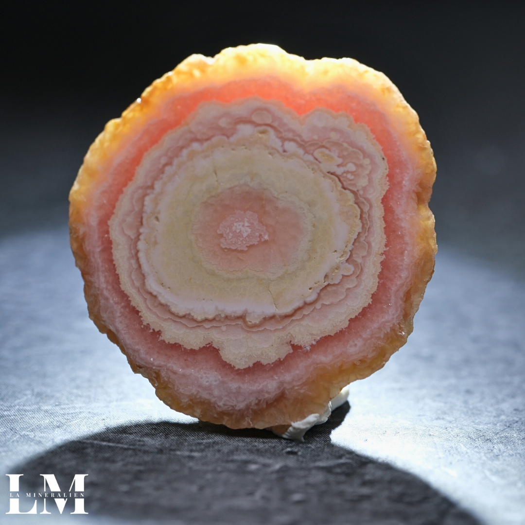 Raw Rhodonite Thumbnail (Minas Gerais, Brazil) - 2312-R-B4 — La Mineralien