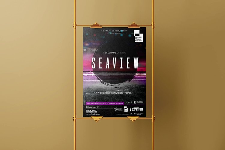 Brand design and artwork for Seaview, a six-part digital tv series ...