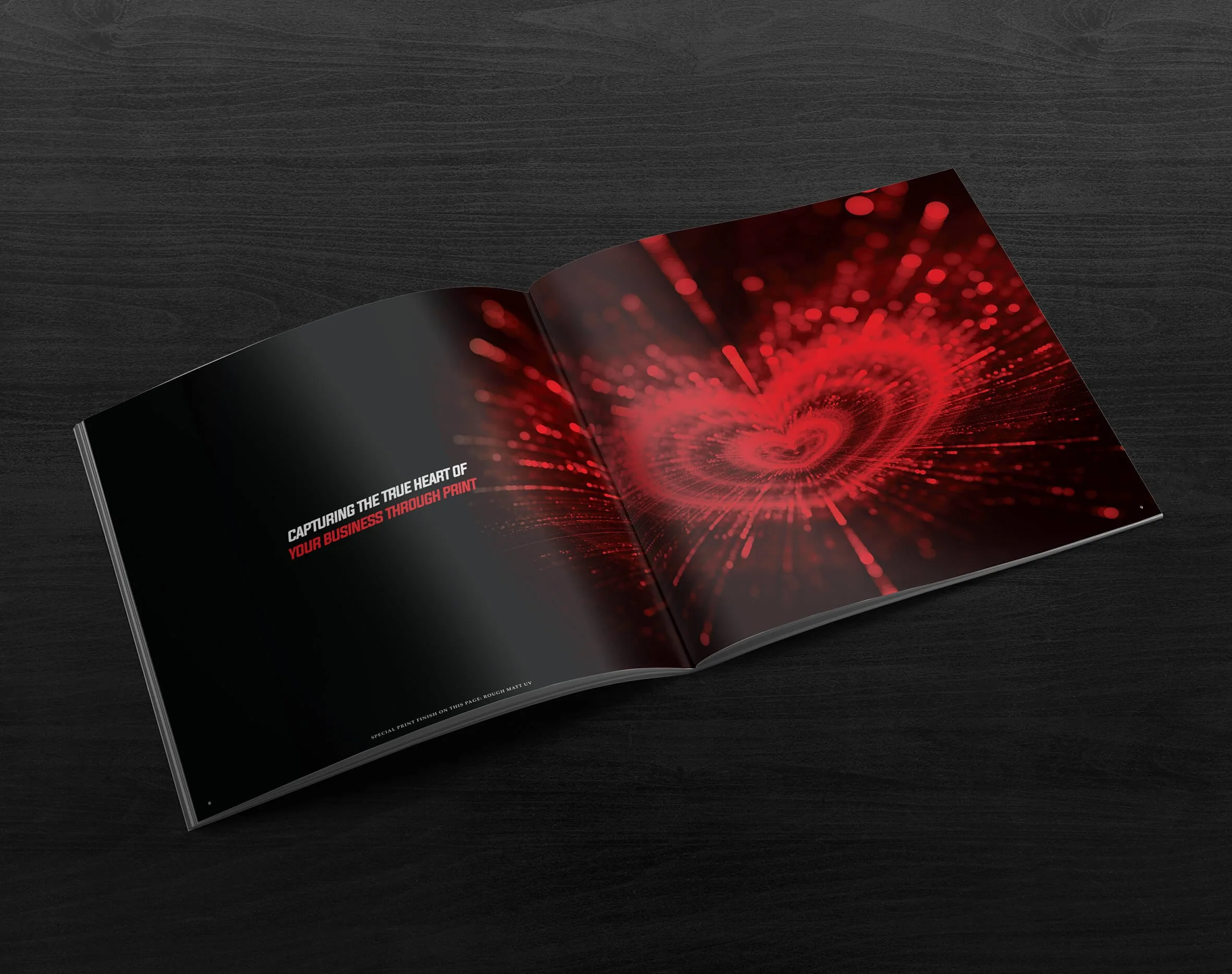 A creative, stylish brochure design and marketing for Precision Colour ...