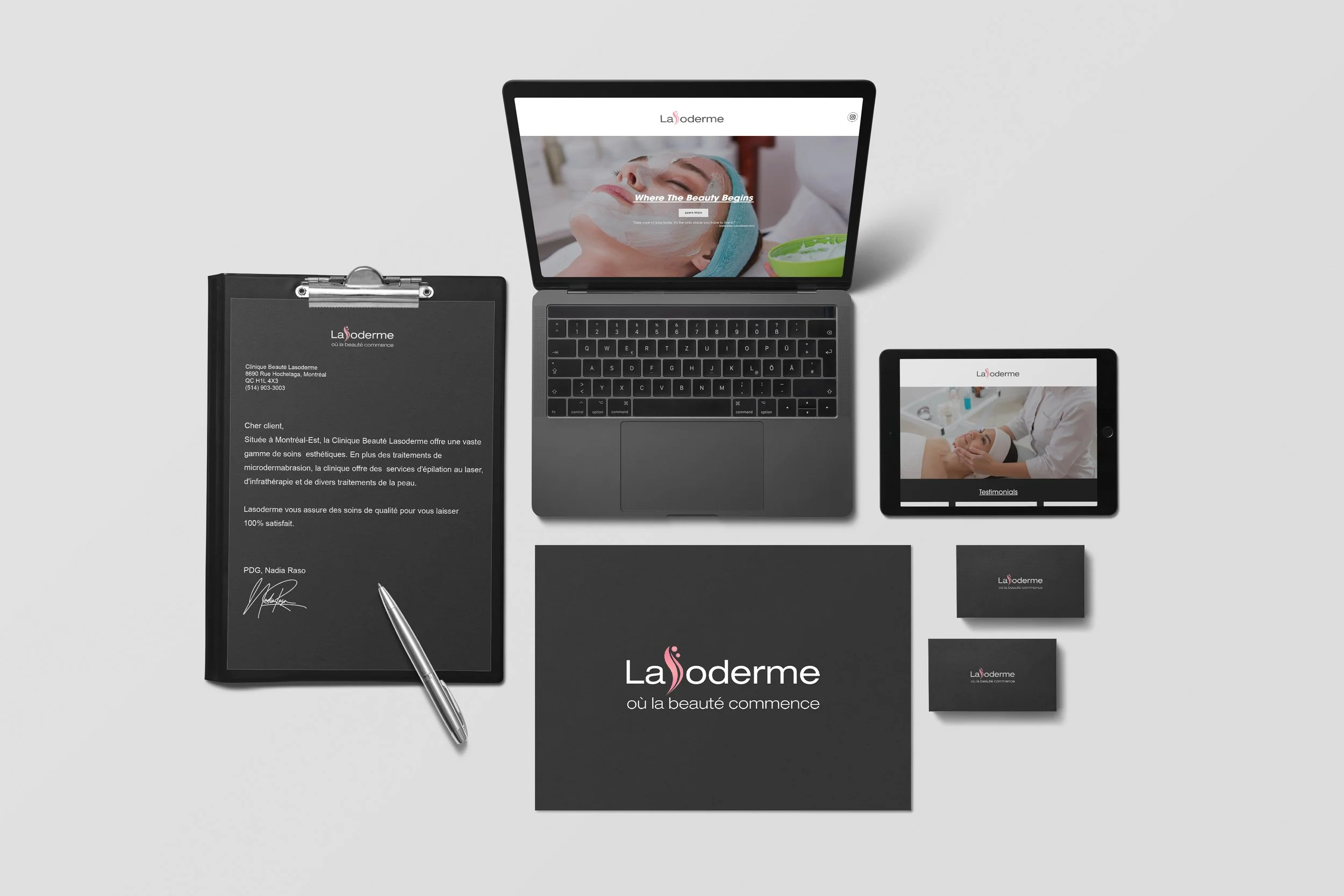 À Propos — Lasoderme