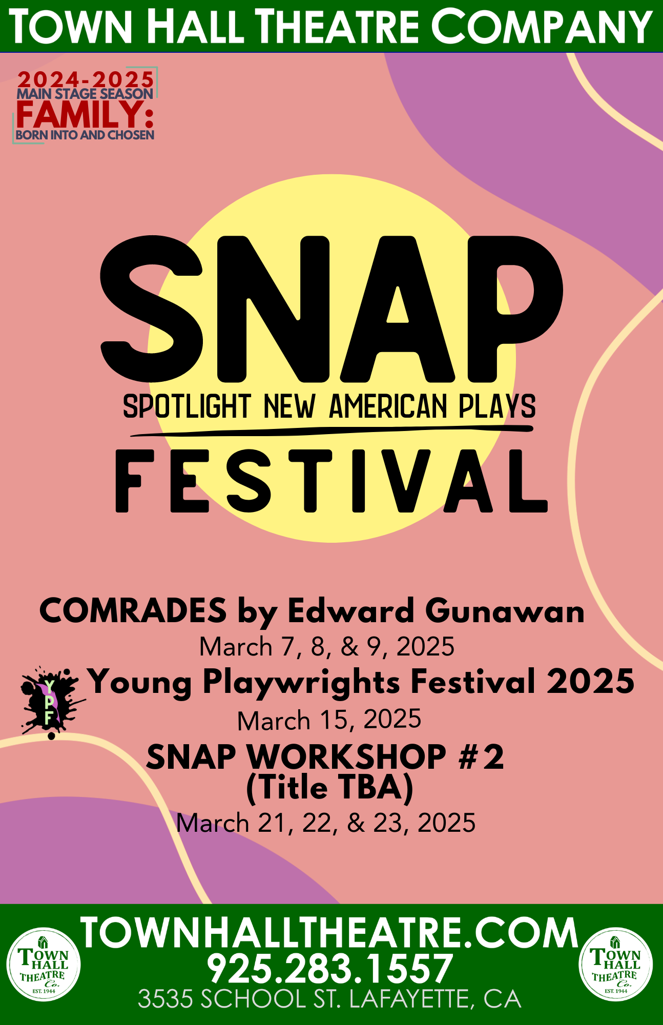 Single Tickets — Town Hall Theatre Company