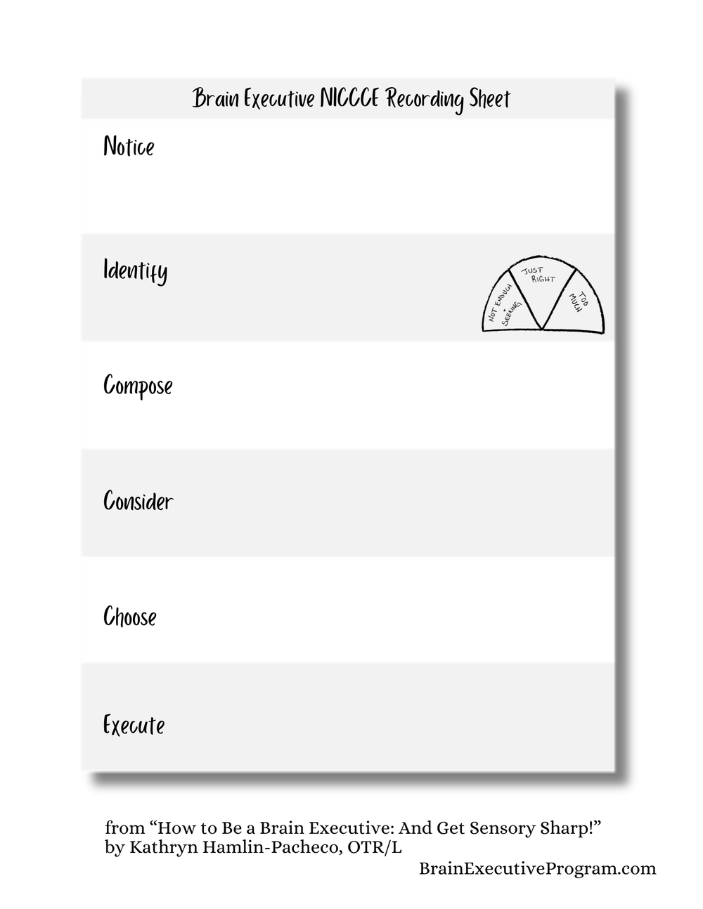 How To Be A Brain Executive And Get Sensory Sharp — Brain Executive Program