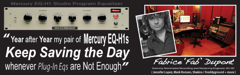 Mercury Recording Equipment
