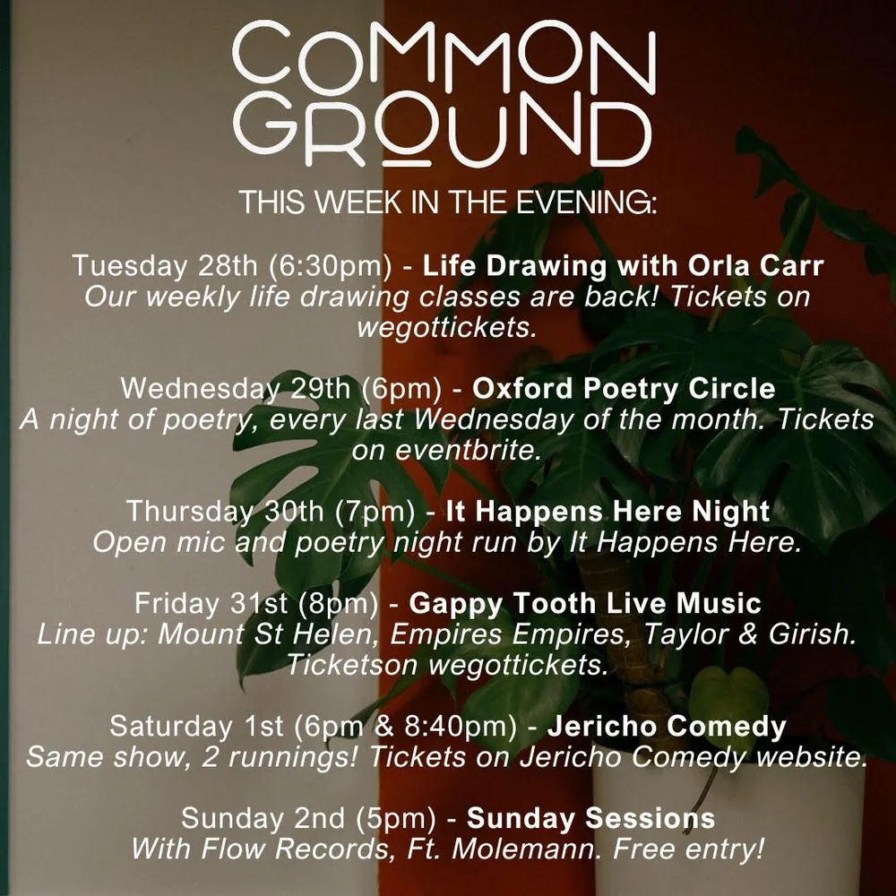 Common Ground Oxford | Cafe, Community Hub & Workspace