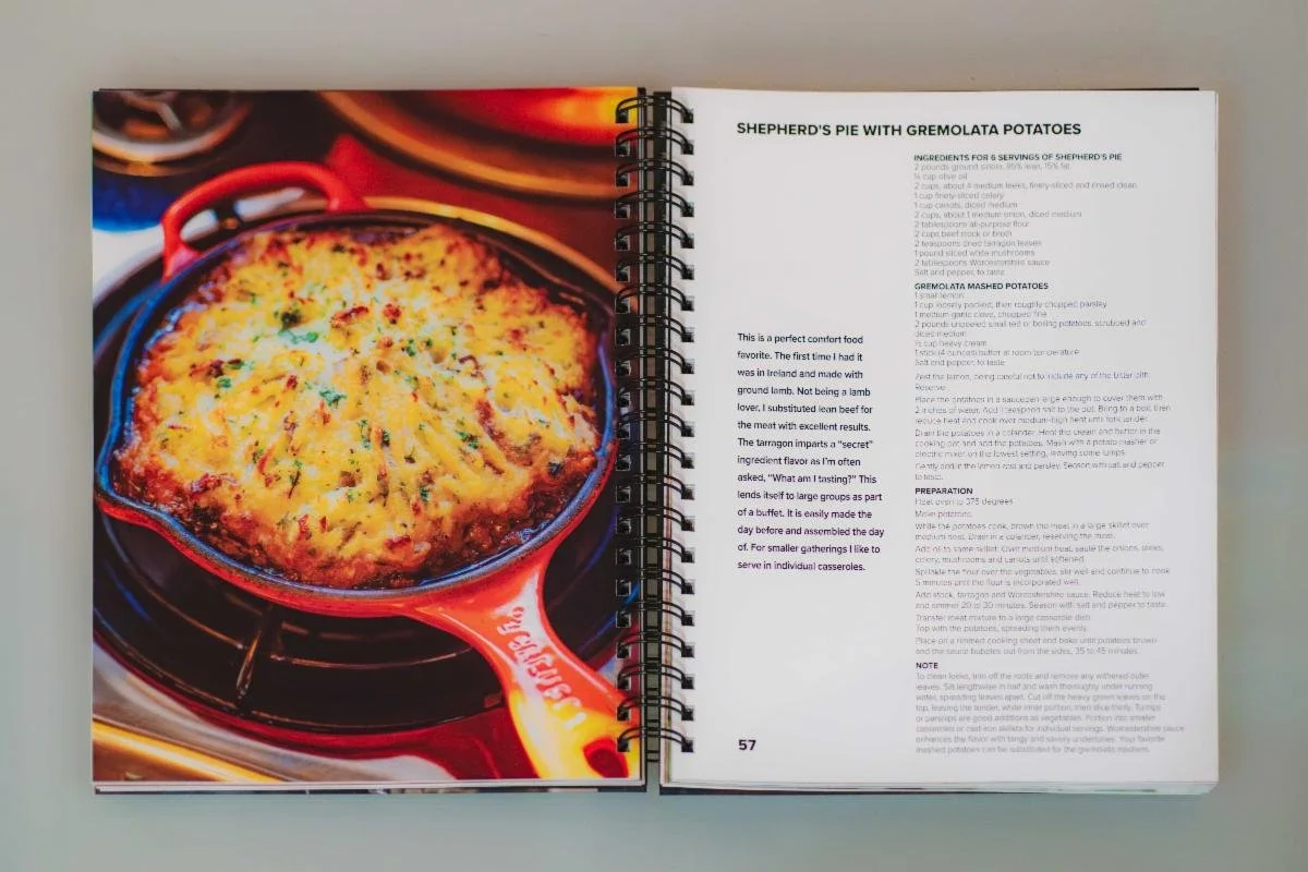 Cookbook — Chef Mary Brady