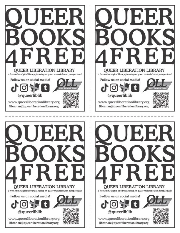 Resources - Flyers — Queer Liberation Library