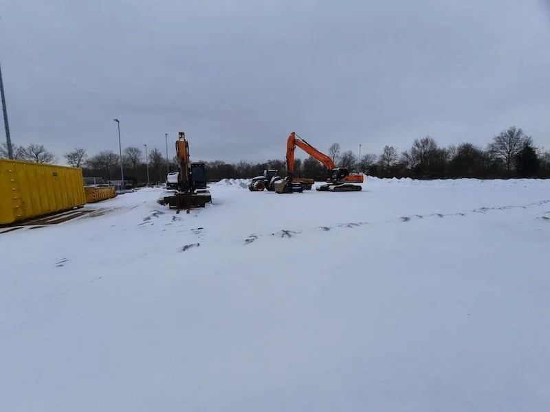 Renovatie korfbalvelden bij KV Koveni in gemeente Nieuwegein — B.A.S. Sport Begeleiding en ...