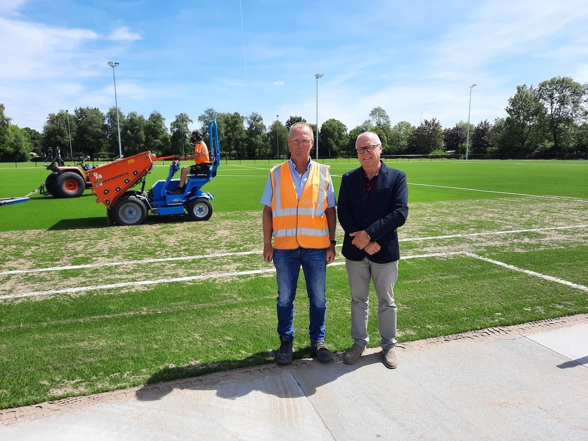 Aanleg kunstgrasvelden 104 en 105 op sportpark Parkhout — B.A.S. Sport Begeleiding en Advies ...