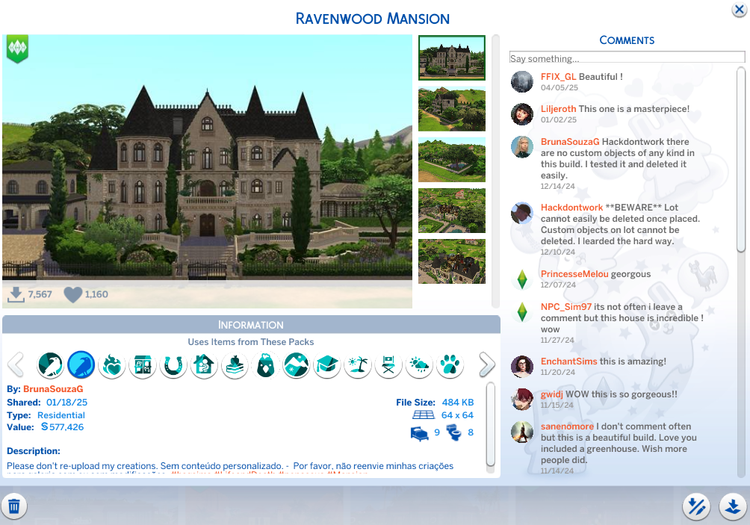 24 Best Sims 4 Lots to Instantly Upgrade Your Save - Podcast + Twitch ...