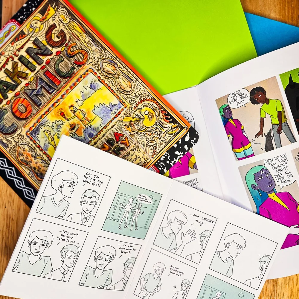 Making Comics + Zines Workshop — Art of Stephanie Broder