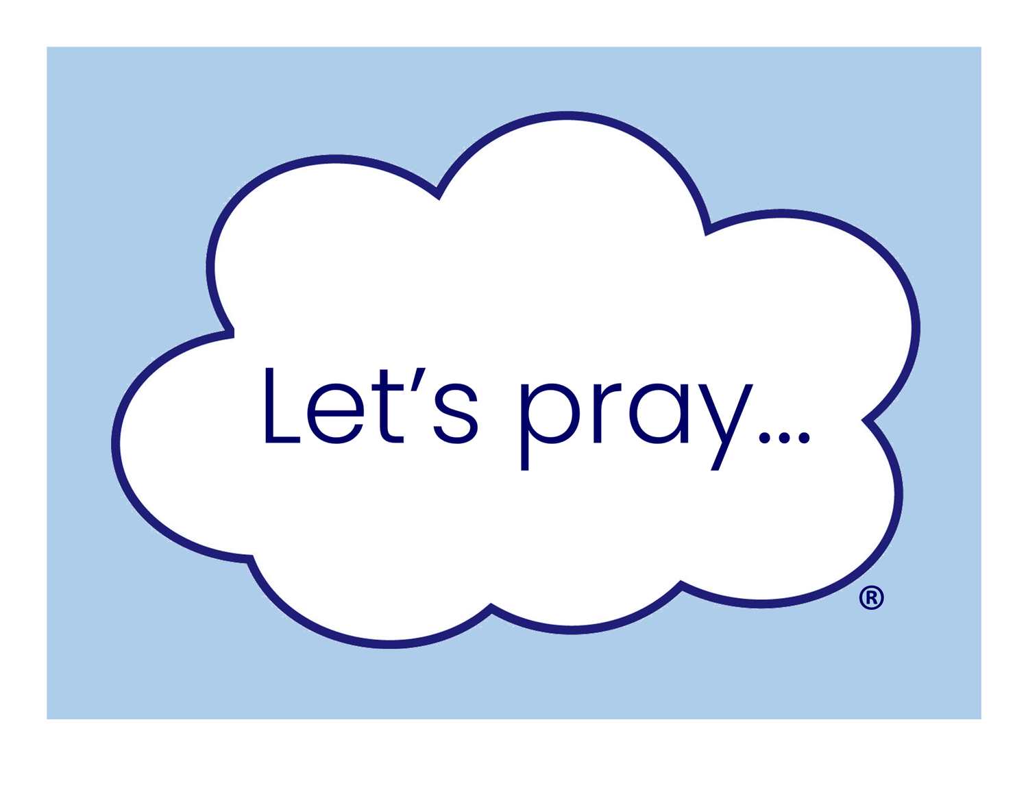 Prayers in English — Let's pray...